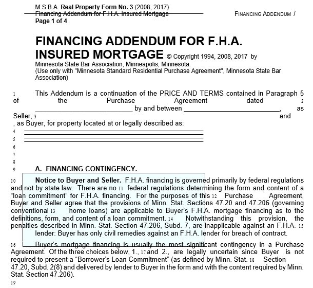 Free Third Party Financing Addendum Templates & Forms (Word) - Excel TMP